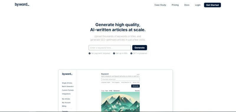 Byword.ai Review (April 2025) - Features, Pricing, Alternatives Byword.ai Review (April 2025) - Features, Pricing, Alternatives