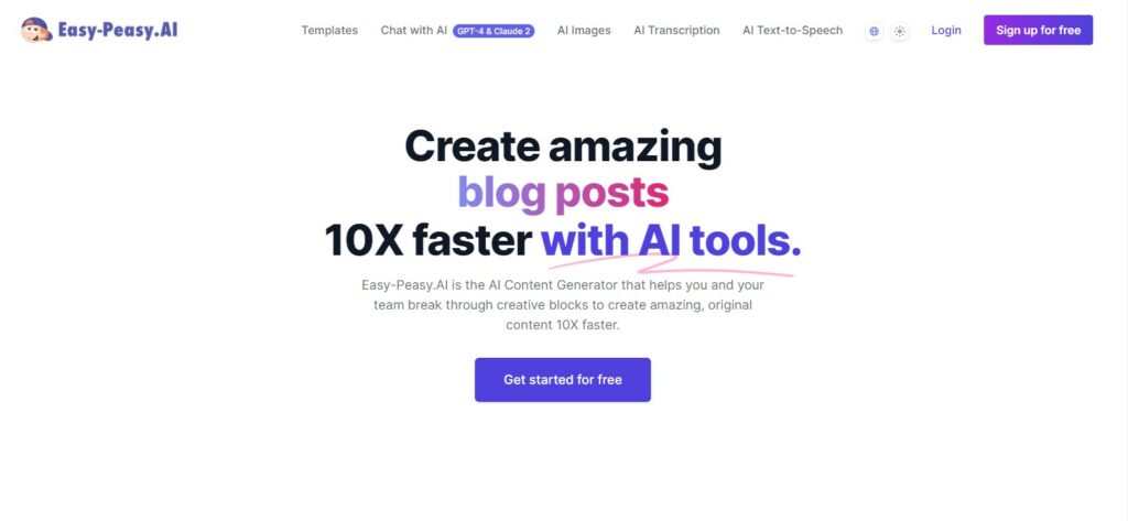 Easy-Peasy.AI Review (April 2025) - Features, Pricing, Alternatives Easy-Peasy.AI Review (April 2025) - Features, Pricing, Alternatives